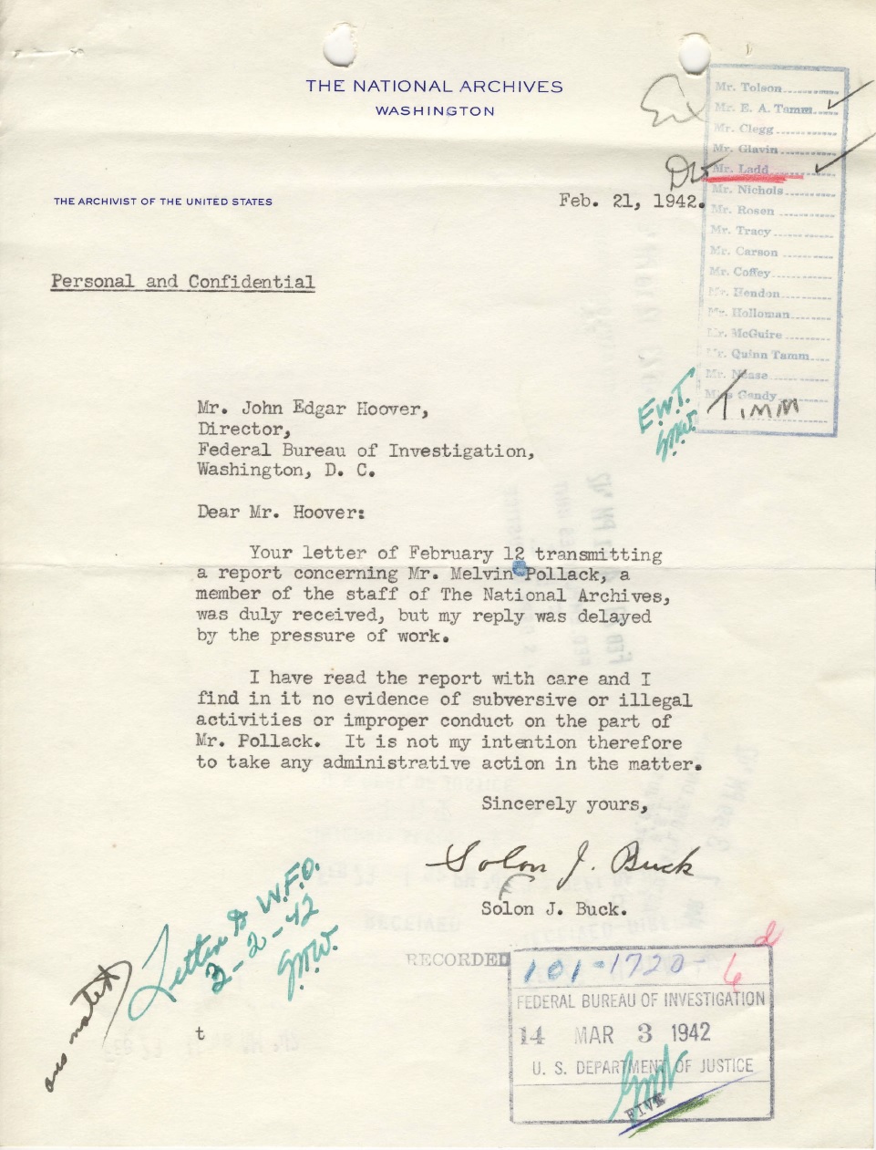 Archivists letter – The NDC Blog